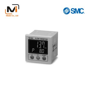 3-Color Display Digital Flow Monitor LFE0 Series - Cảm Biến Áp Suất SMC - SMC Việt Nam