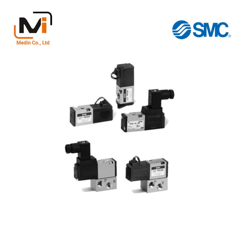 3-Port Solenoid Valve, Direct Operated Poppet Type, Rubber Seal, VK300 ...