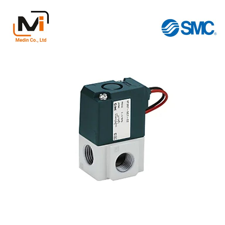 3-Port Solenoid Valve, Direct Operated, Poppet Type, Rubber Seal, VT307 ...