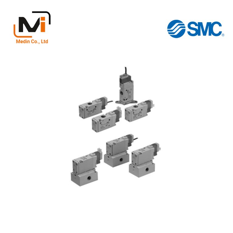 3-Port Solenoid Valve, Pilot Type, Rubber Seal SYJ700 Series- Van Điện Từ SMC - SMC Việt Nam