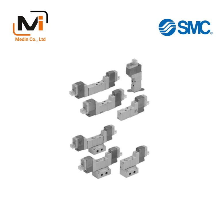 4/5-Port Solenoid Valve, Rubber Seal, SYJ3000 Series - Van Điện Từ SMC - SMC Việt Nam