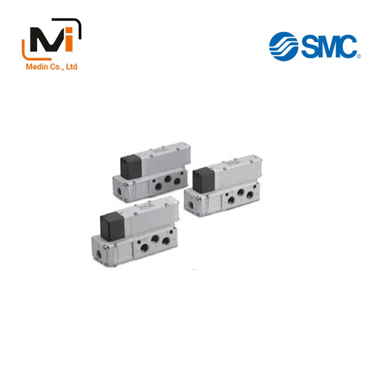 5-Port Solenoid Valve, Base Mounted, Plug-in / Plug Lead, Single Unit VQ5000 Series - Van Điện ...