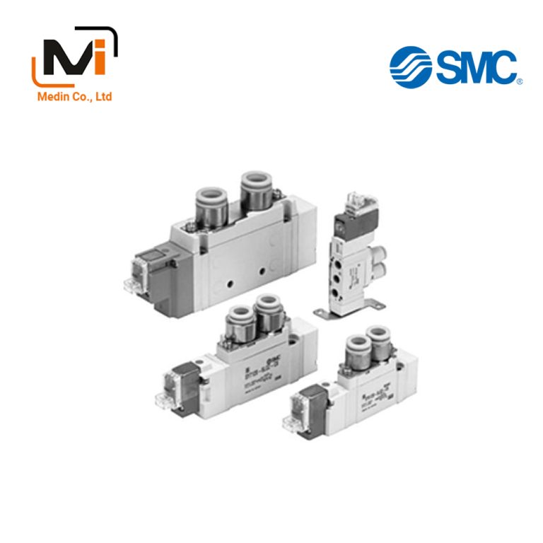 5-Port Solenoid Valve Body Ported Single Unit SY3000 Series - Van Điện Từ SMC - SMC Việt Nam
