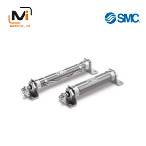 Air Cylinder, Non-Rotating Rod Type: Double Acting, Single Rod CM2K ...