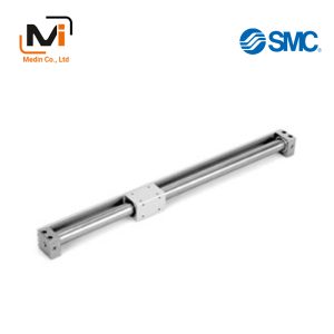 Magnetically Coupled Rodless Cylinder, Direct Mount Type, CY3R Series - Xi Lanh Khí Nén SMC ...