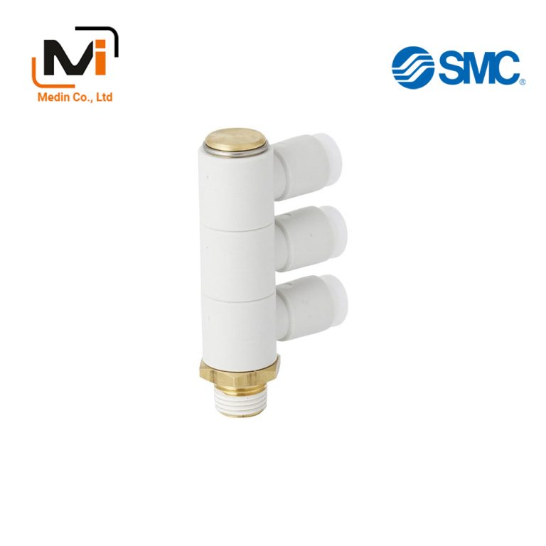 One-Touch Fitting KQ2 Series Triple Universal Male Elbow KQ2VT (Sealant, No Sealant) - Đầu Nối ...