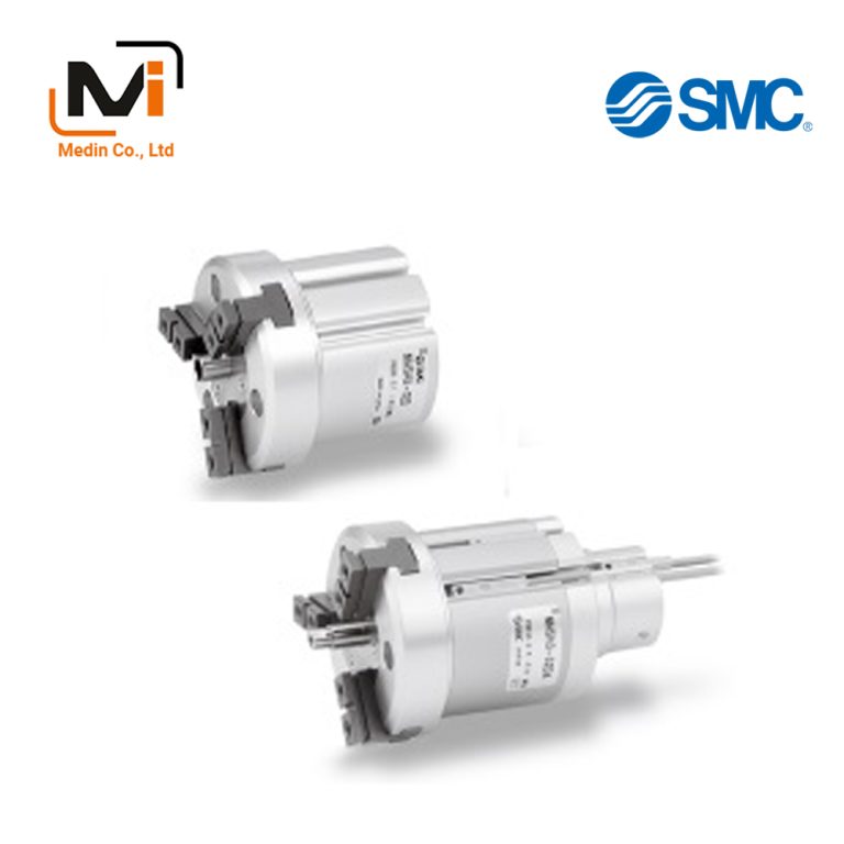 Parallel Type Air Gripper, 3-Finger type, Through Hole, MHSH3 Series ...
