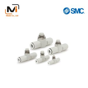 Speed Controller With One-Touch Fittings, Stainless Steel Series, In-Line Type, AS-FG Series ...