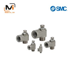 Standard Type Speed Controller, Metal Elbow Type, AS Series - Van tiết lưu SMC - SMC Việt Nam